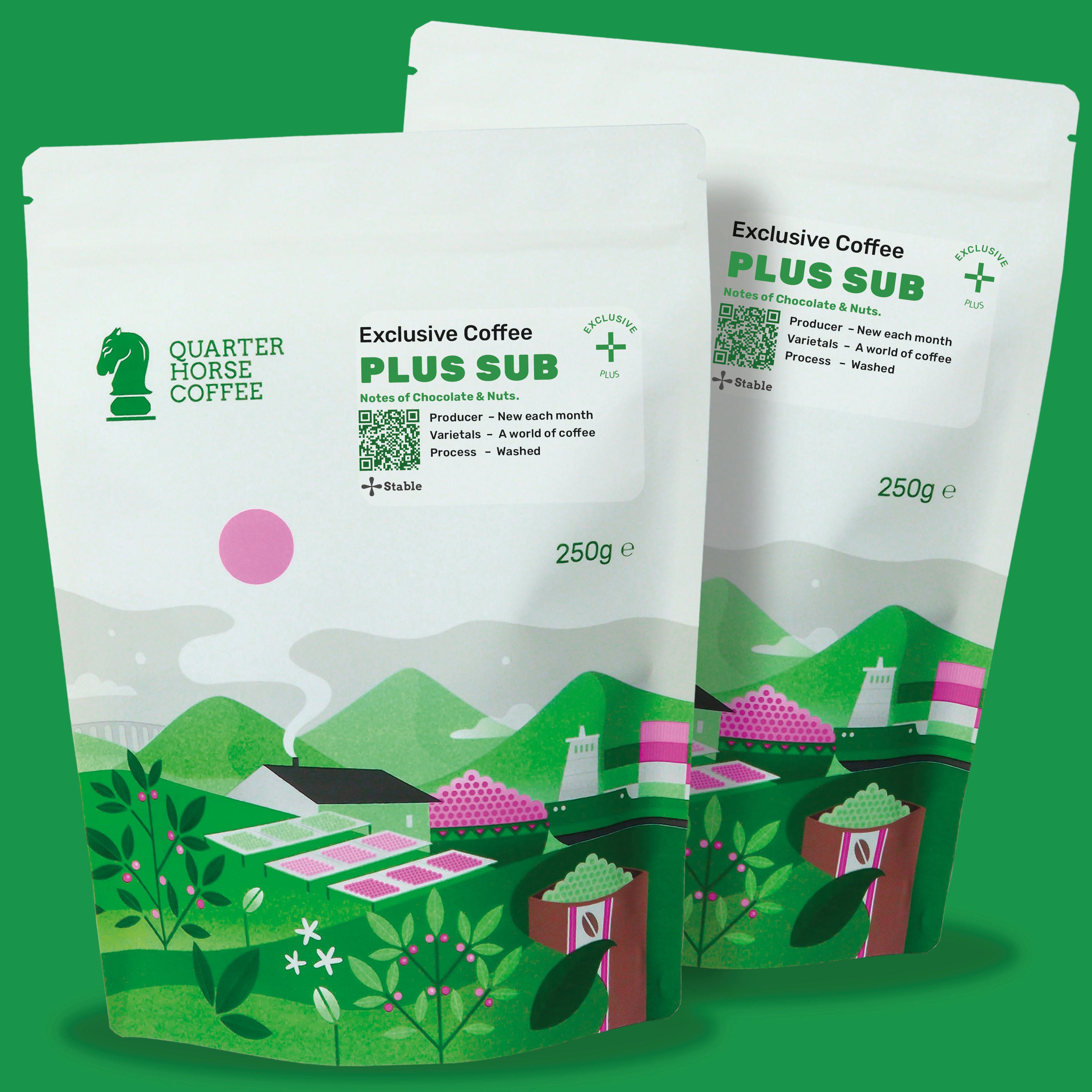 Plus Coffee Subscription | Quarter Horse Coffee Club Exclusive Beans
